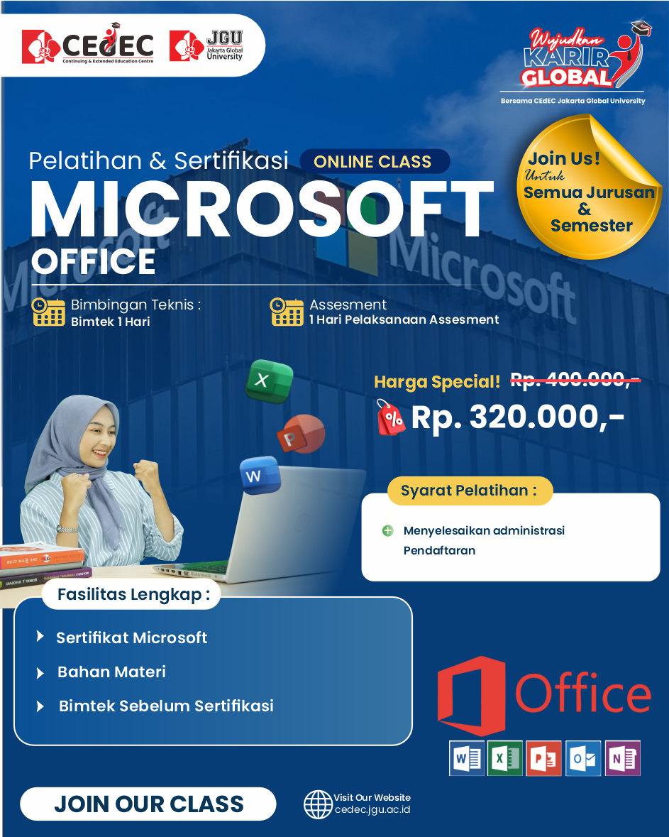Microsoft Office – Jakarta Global University